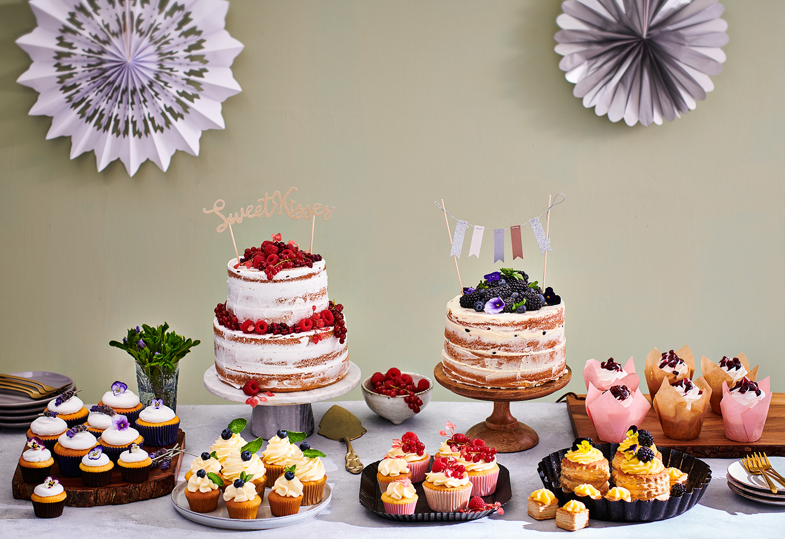 New baking mixes, low in sugar - FunCakes