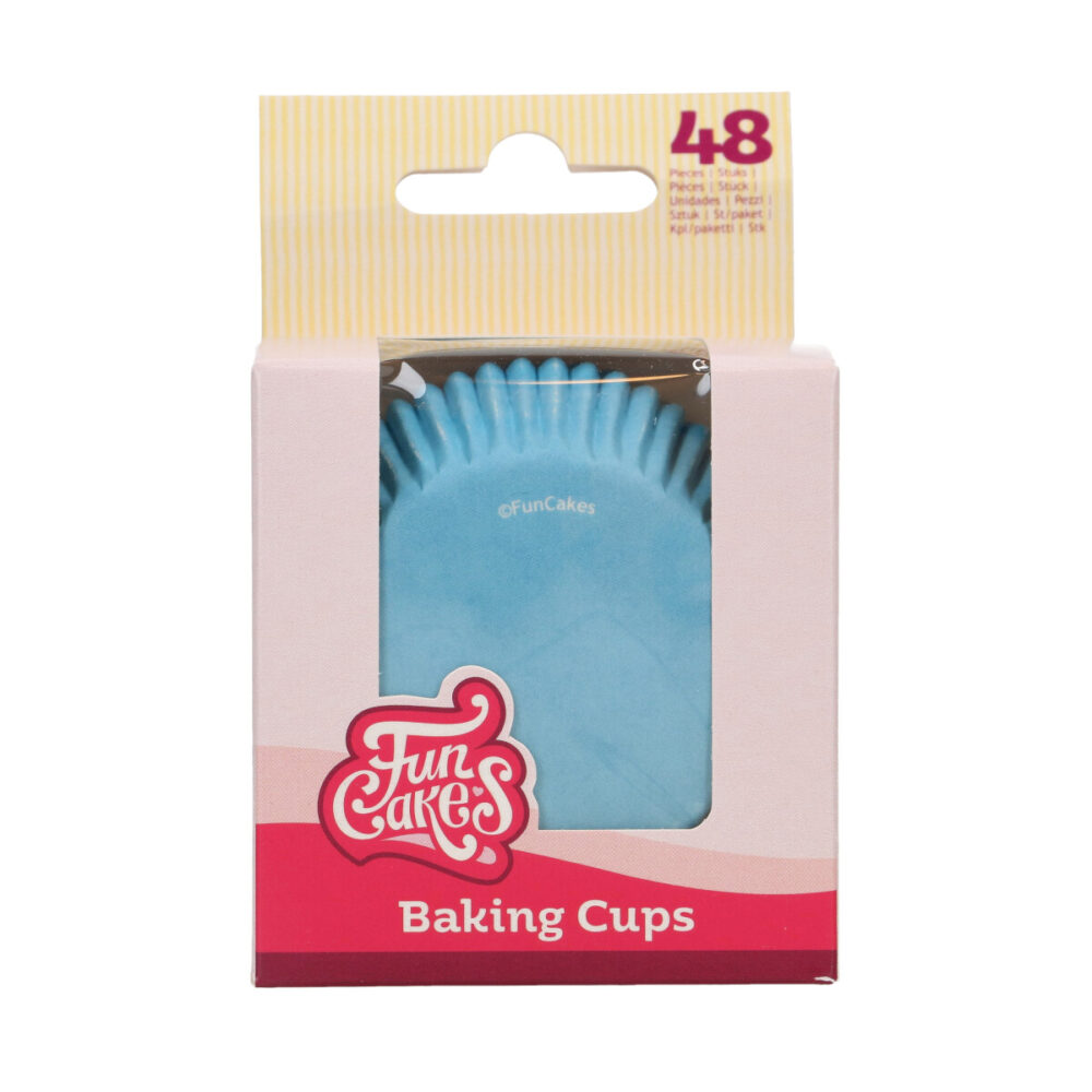 Baking Cups Light Blue - FunCakes