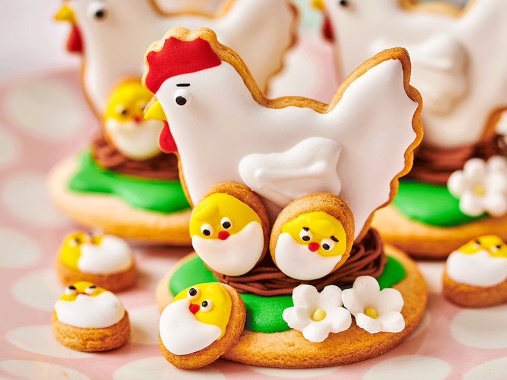 Chicken cookies - FunCakes