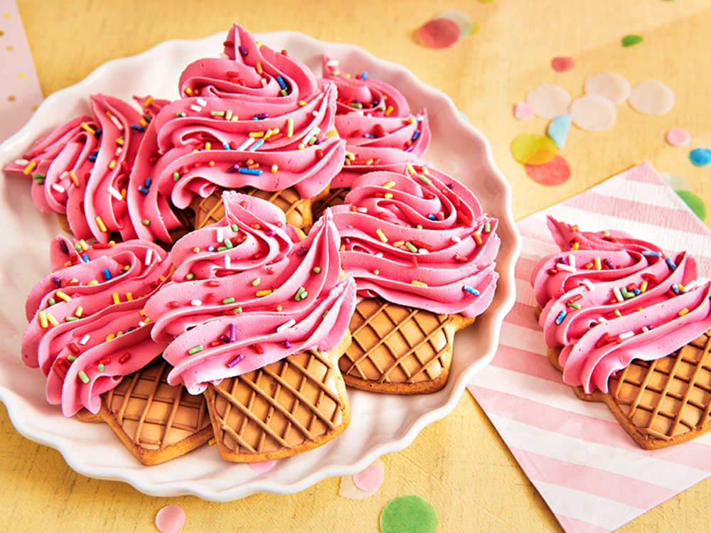 Soft ice cream cookies - FunCakes