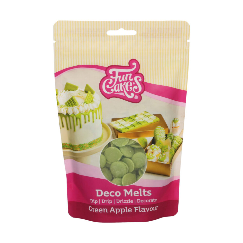 Deco Melts Green Apple Flavour - FunCakes
