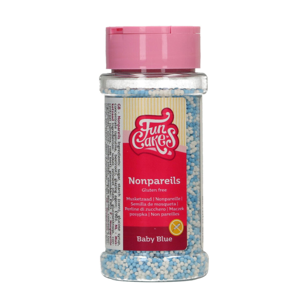 Nonpareils Baby Blue Mix Gluten Free - FunCakes