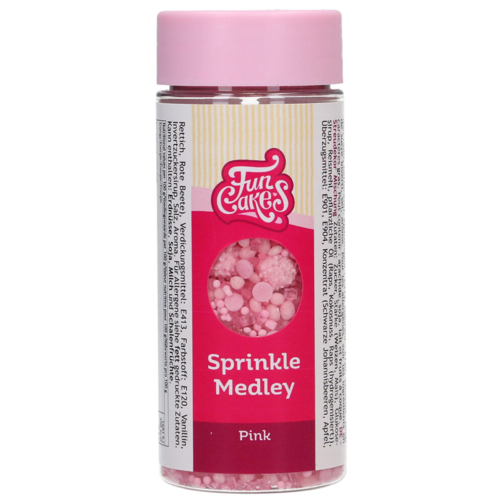 Sprinkle Medley Pink - FunCakes