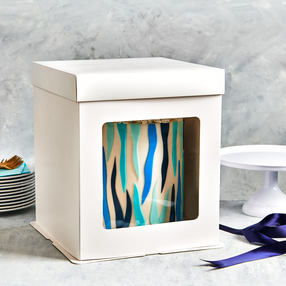 Tall Cake Box White - FunCakes