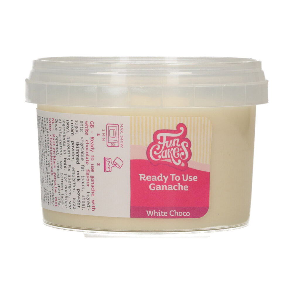 Ready To Use Ganache White Choco - FunCakes
