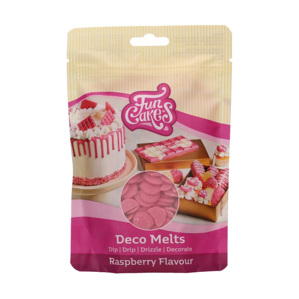 Deco Melts Raspberry Flavour - FunCakes