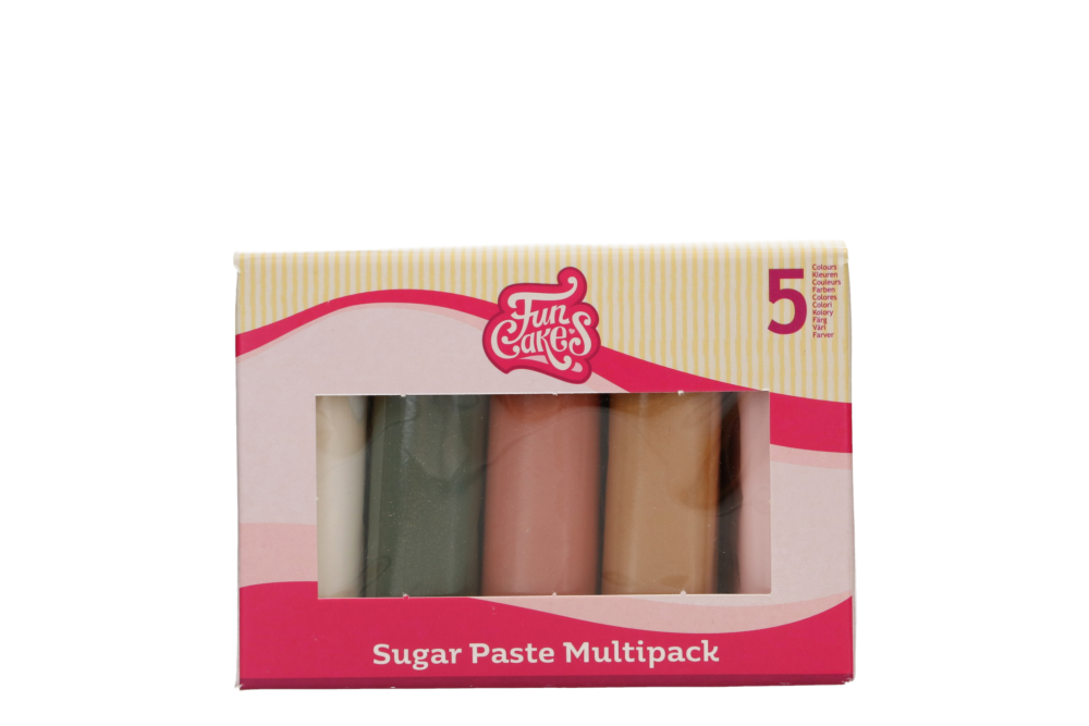 Sugar Paste Multipack Shimmering Garden - FunCakes