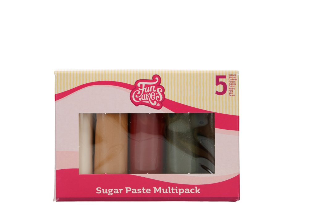 Sugar Paste Multipack Sparkling Palette - FunCakes