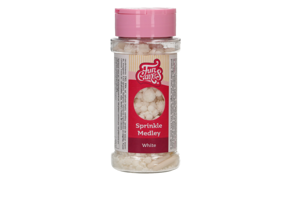 Sprinkle Medley White - FunCakes