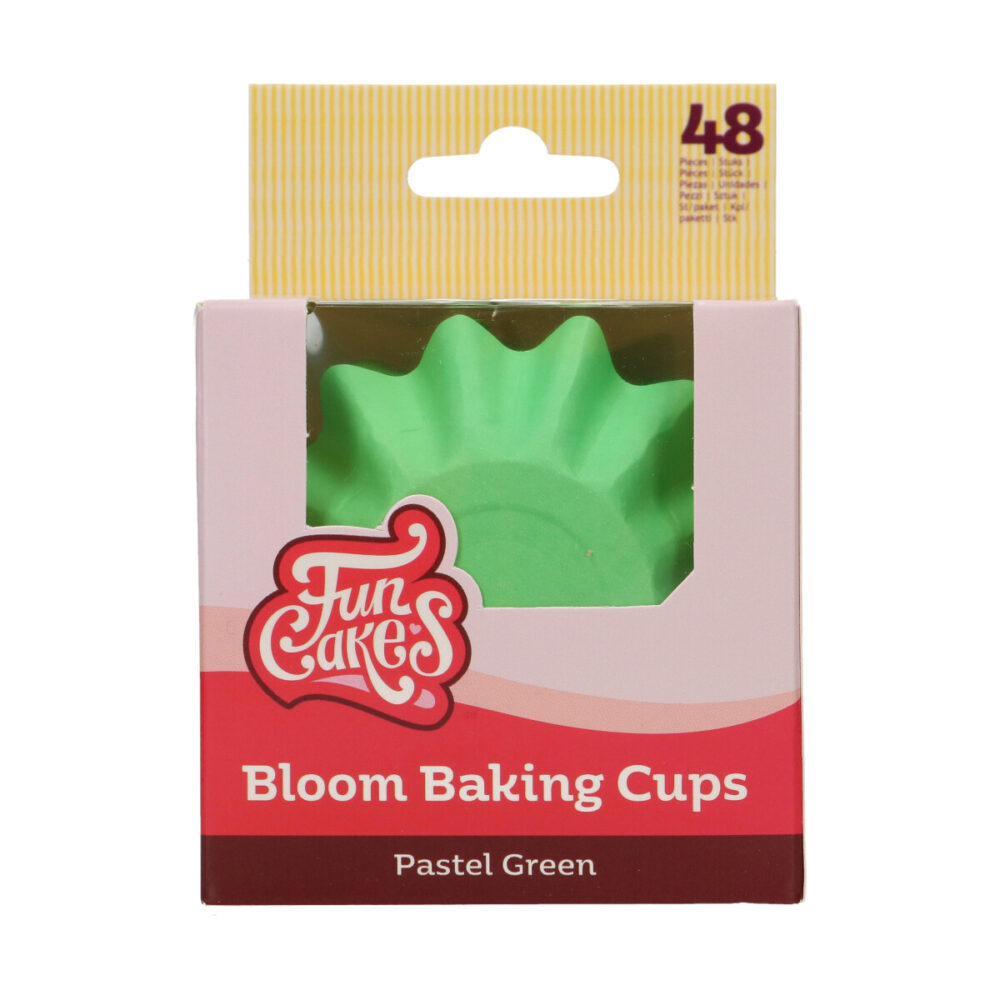Bloom Baking Cups Pastel Green - FunCakes