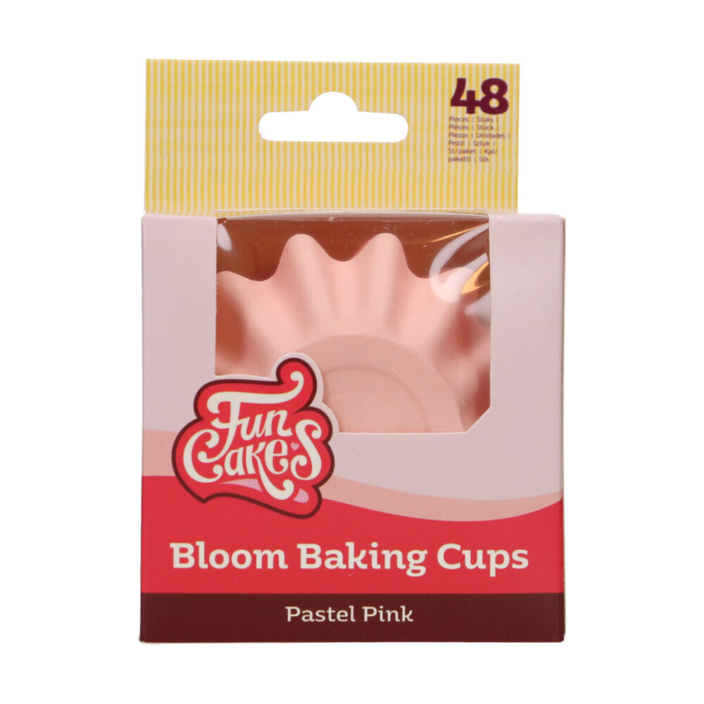 Bloom Baking Cups Pastel Pink - FunCakes