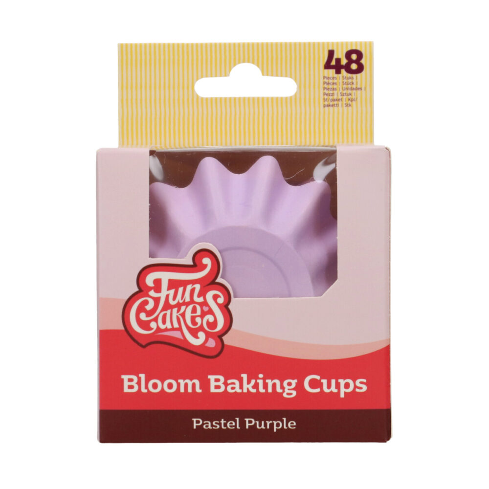 Bloom Baking Cups Pastel Purple - FunCakes