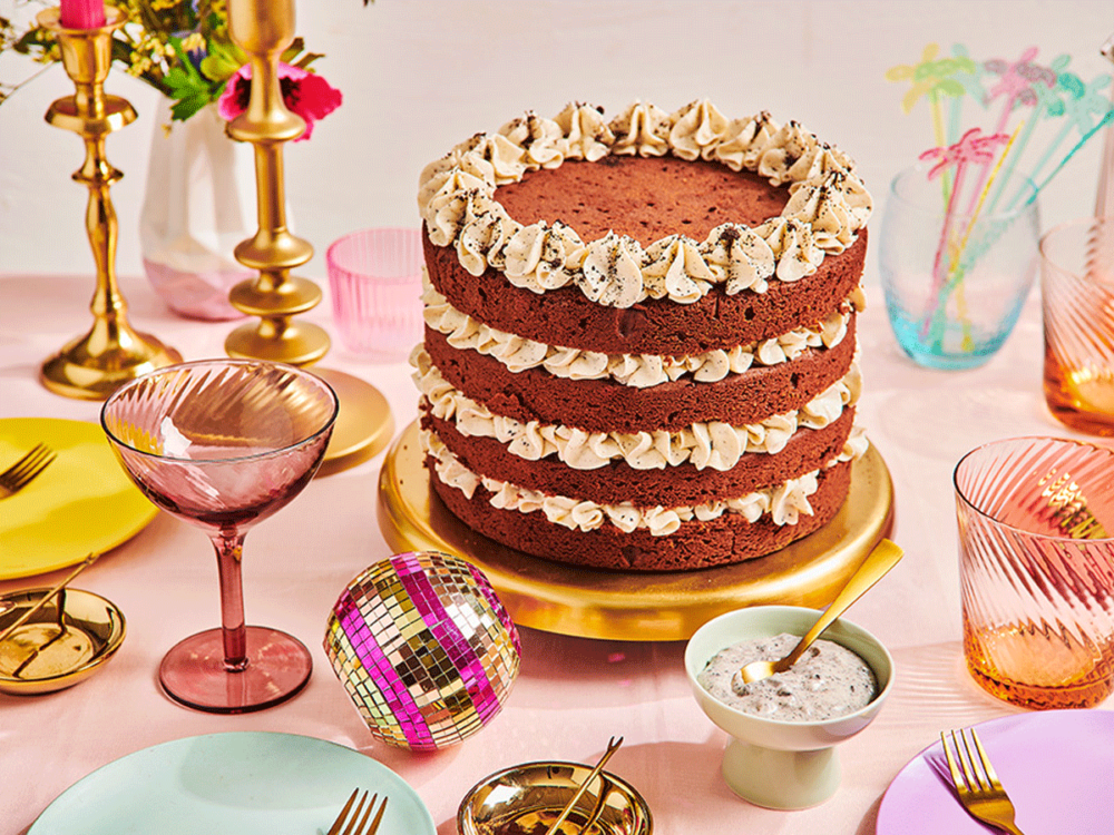 Naked choco cake - FunCakes