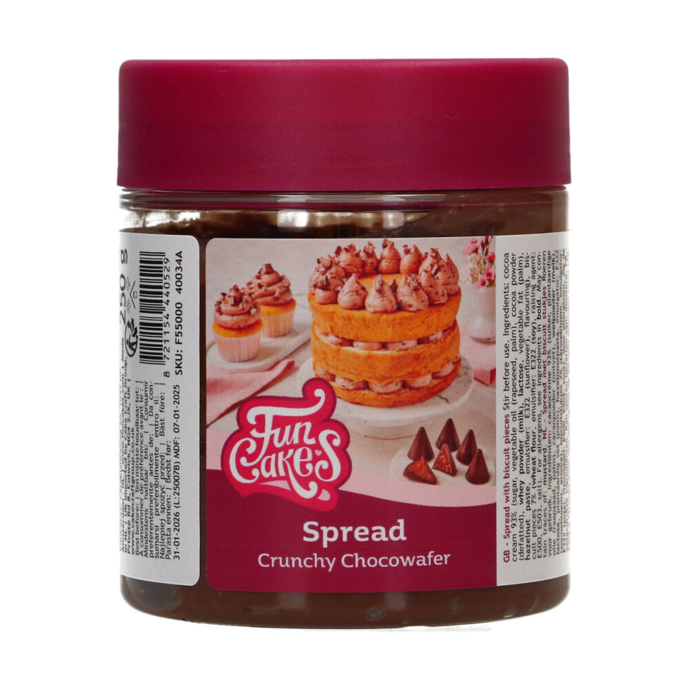 Spread Crunchy Chocowafer - FunCakes