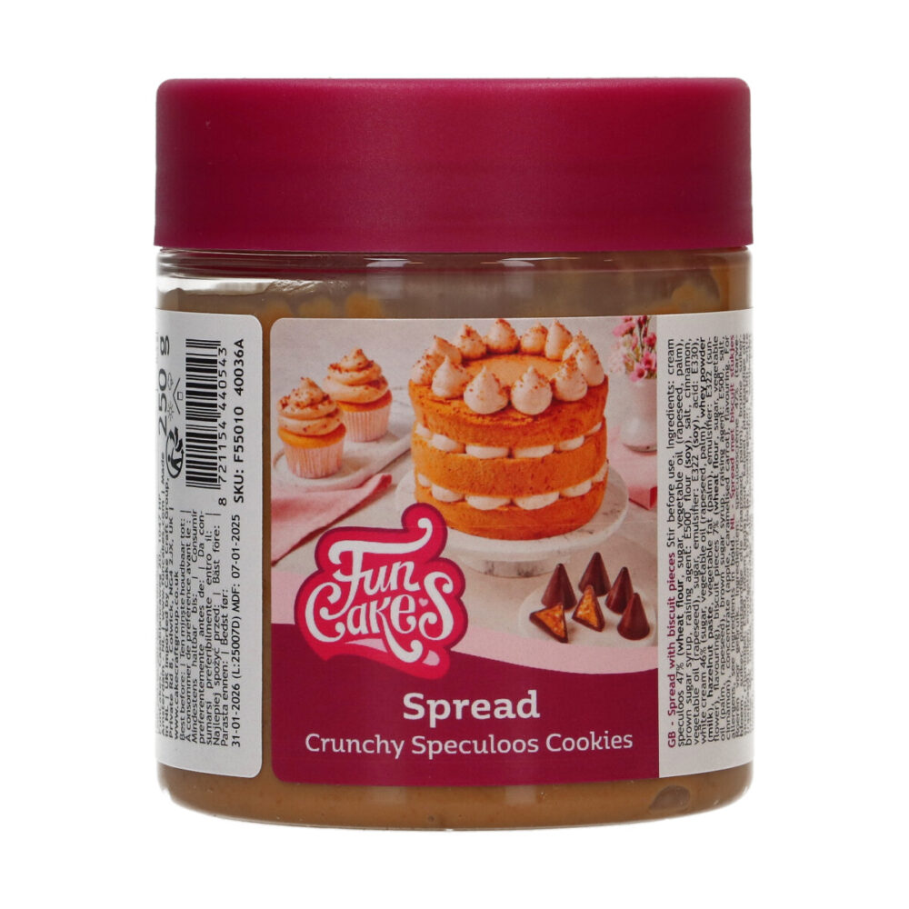 Spread Crunchy Speculoos Cookies - FunCakes