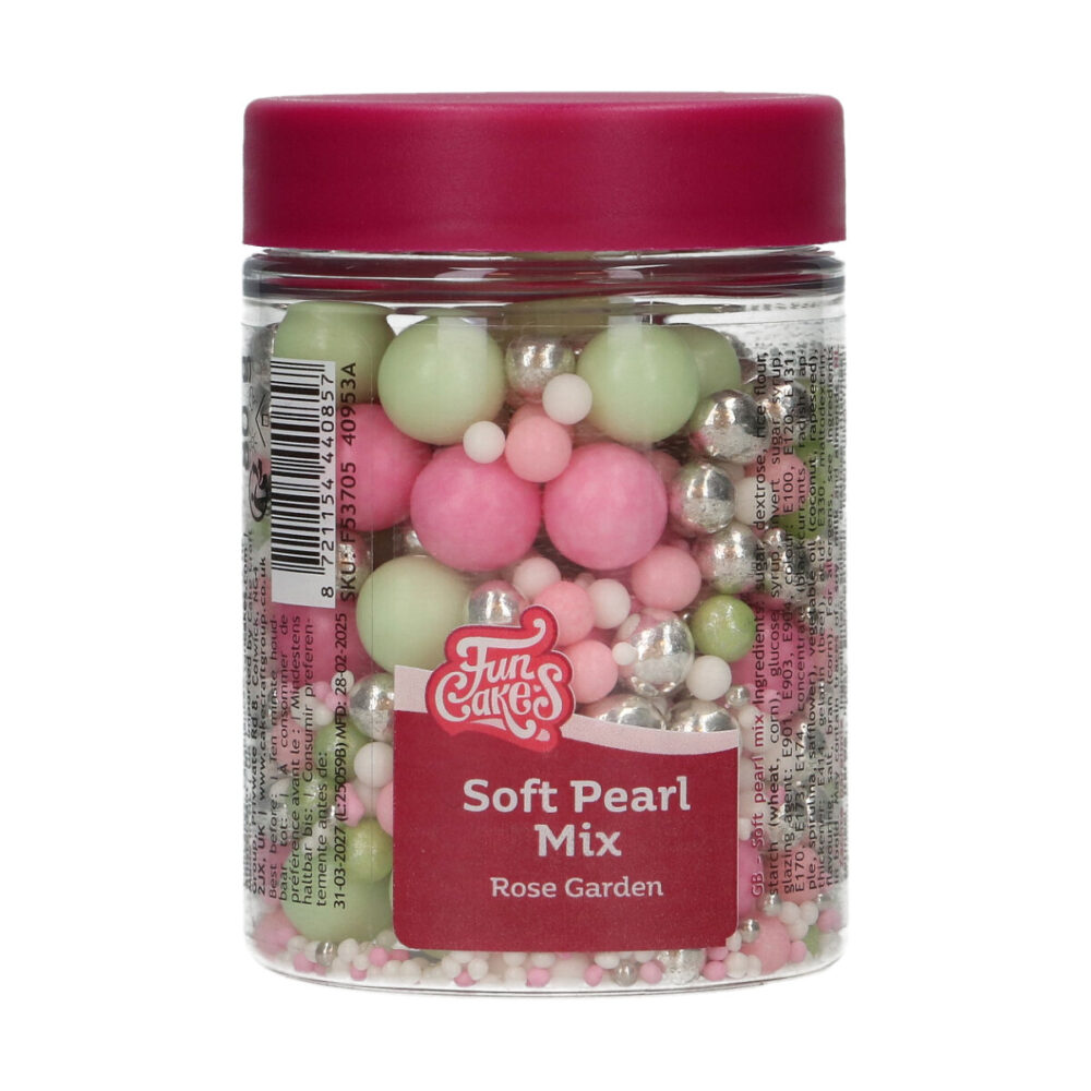 Soft Pearls Mix Rose Garden - FunCakes