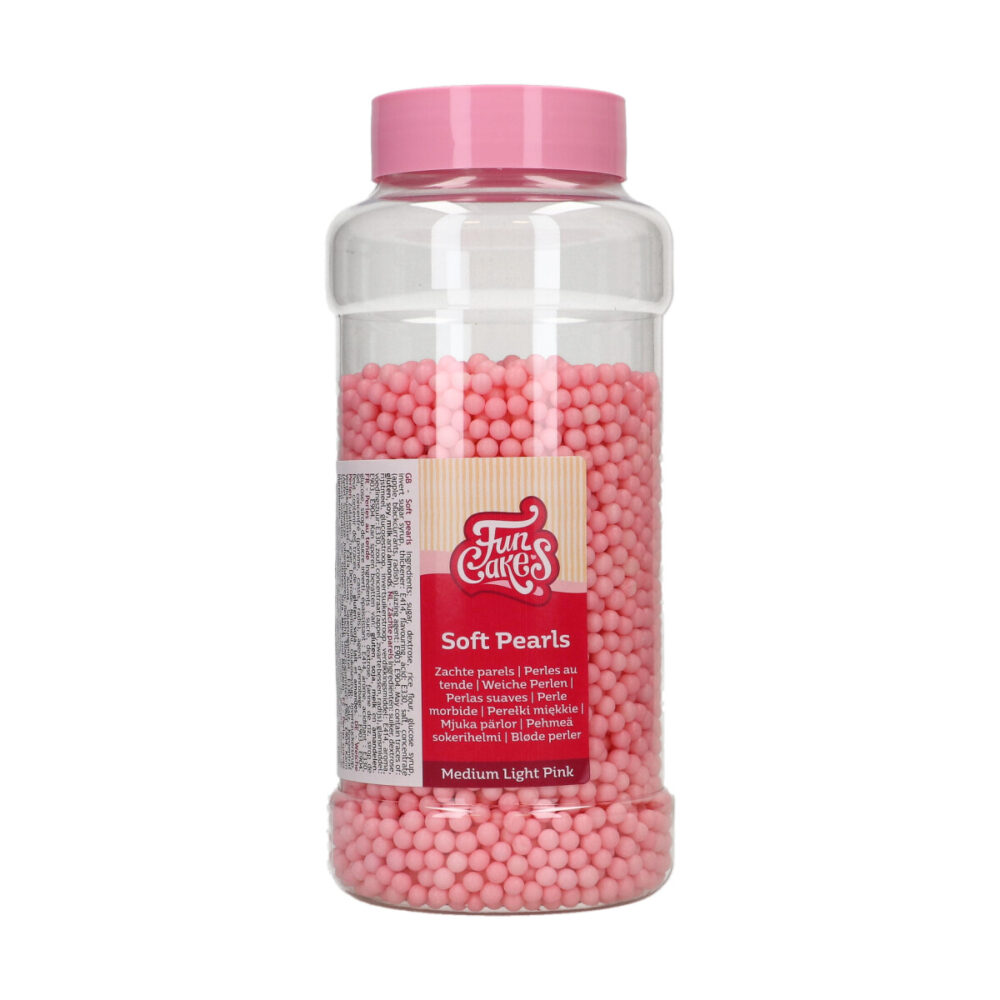 Soft Pearls Medium Light Pink - FunCakes
