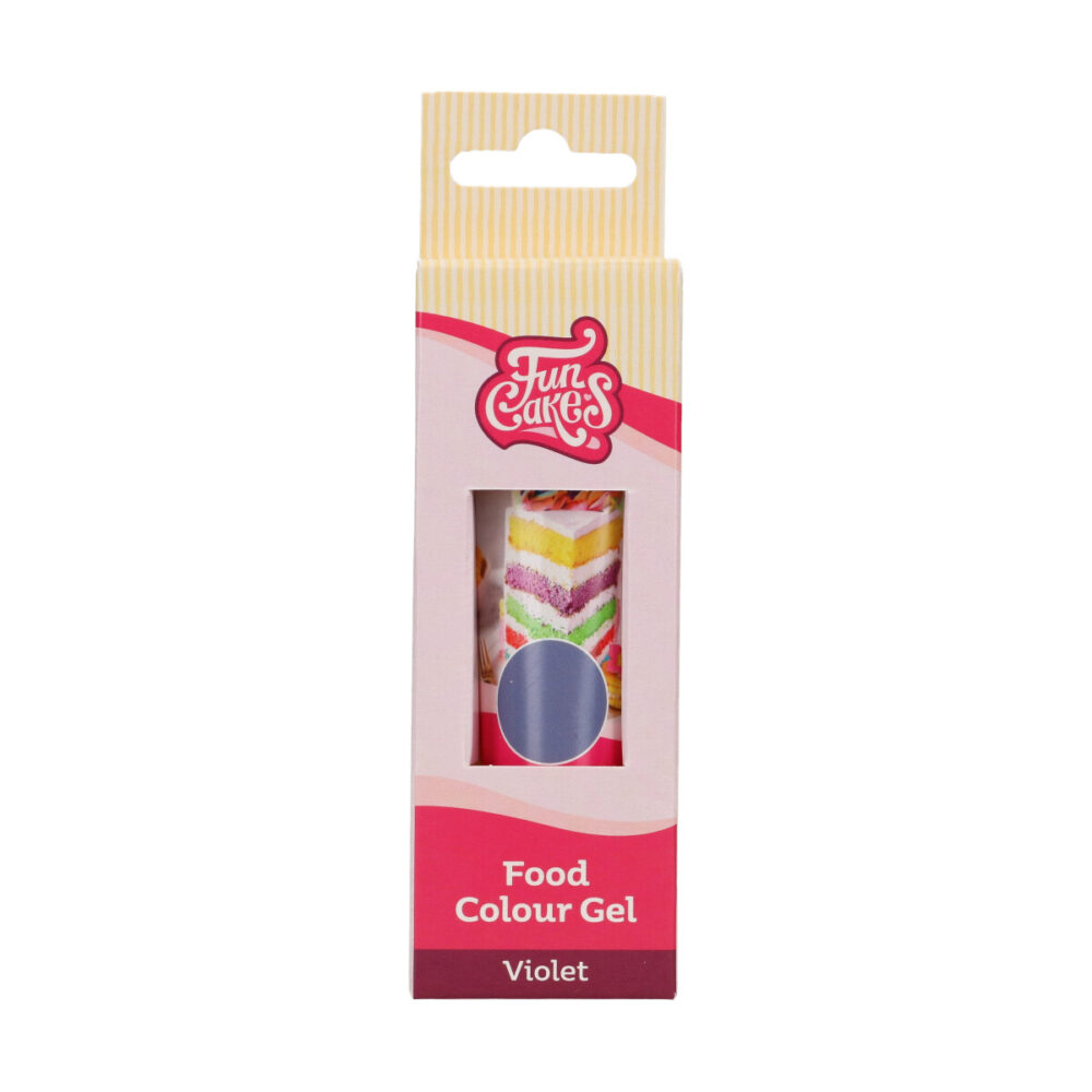 Food Colour Gel Violet - FunCakes
