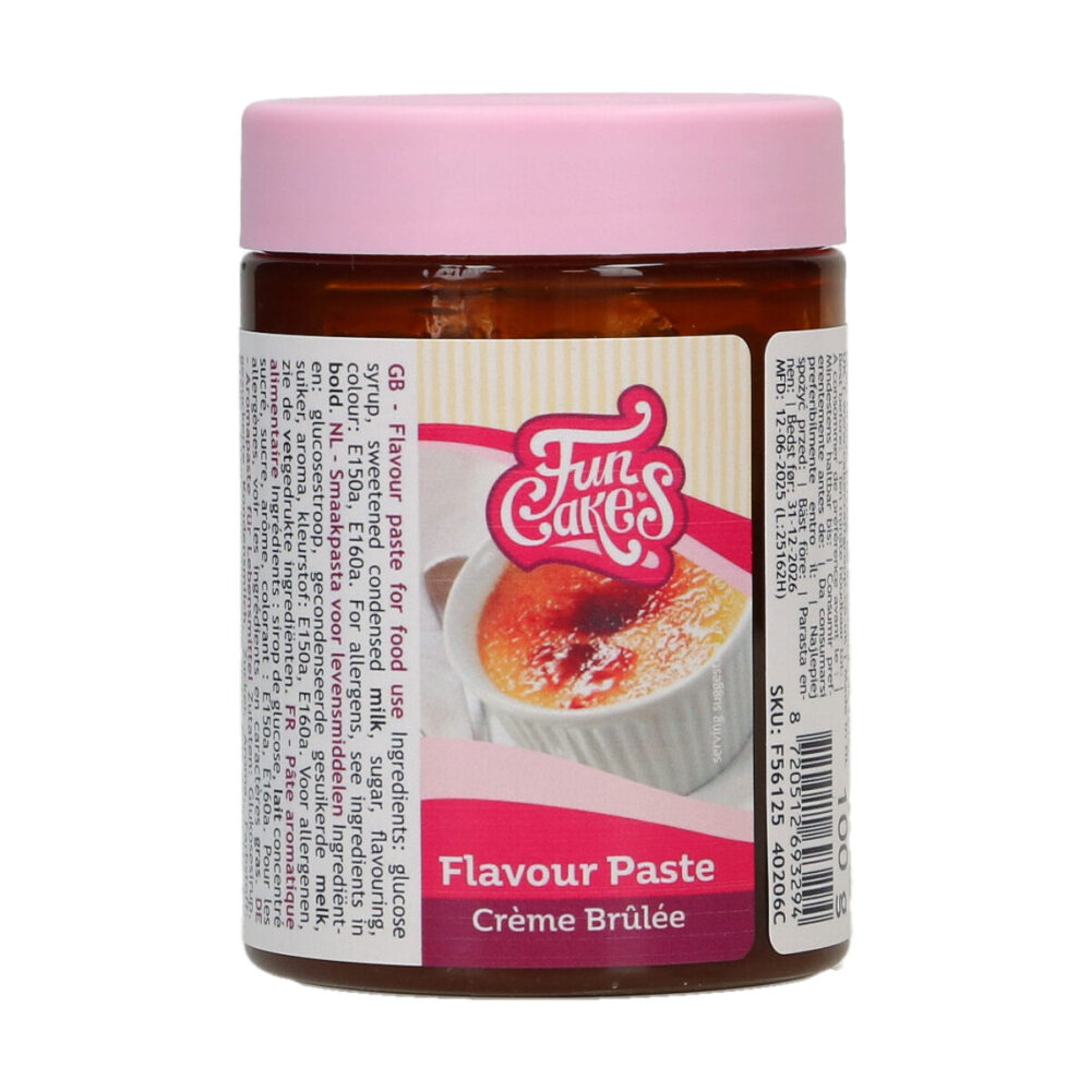 Flavour Paste Crème Brûlée - FunCakes