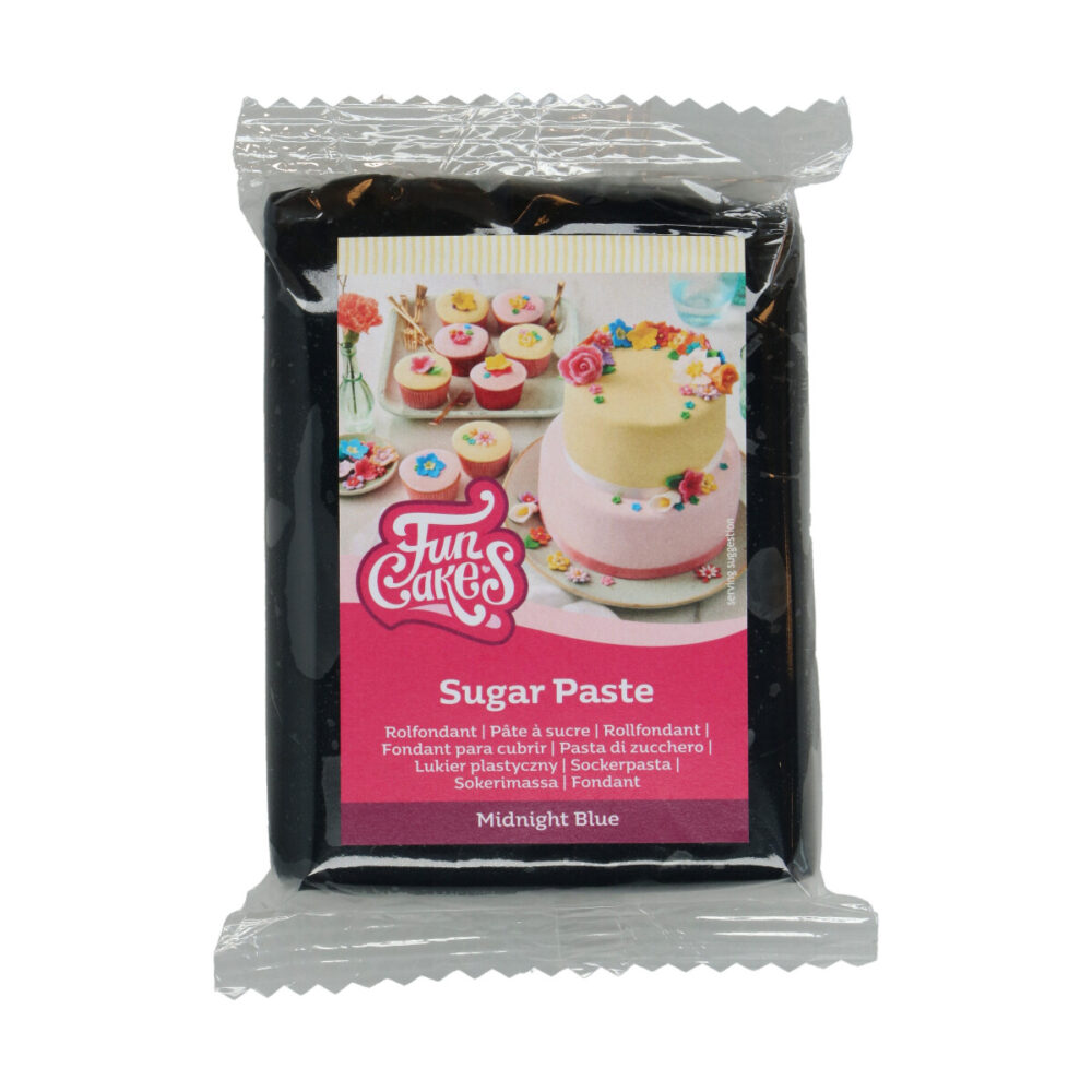 Sugar Paste Midnight Blue - FunCakes