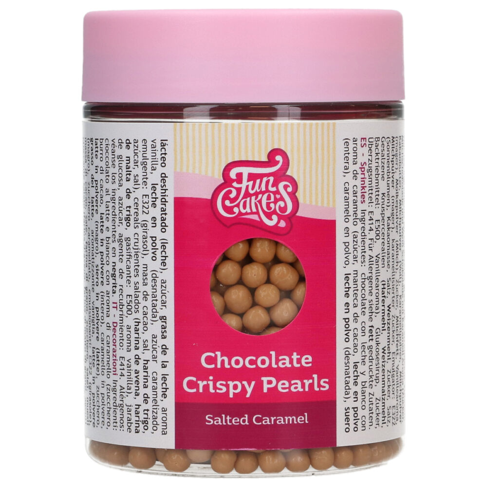 Chocolate Crispy Pearls Salted Caramel - FunCakes