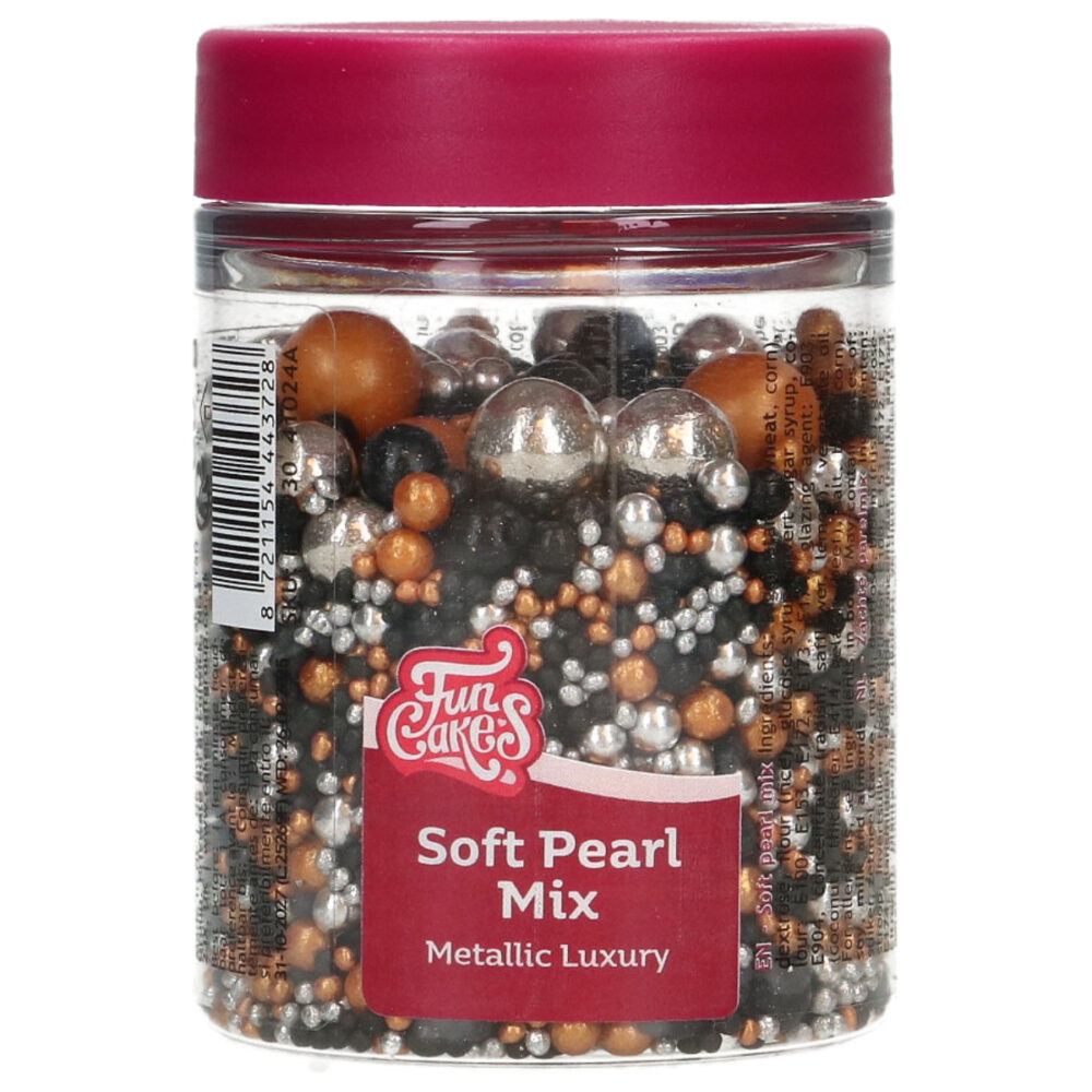 Soft Pearls Mix Metallic Luxury - FunCakes