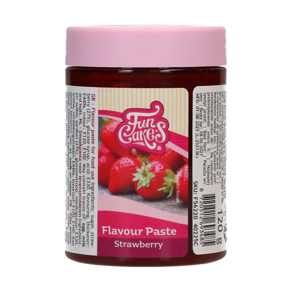 Flavour Paste Strawberry - FunCakes