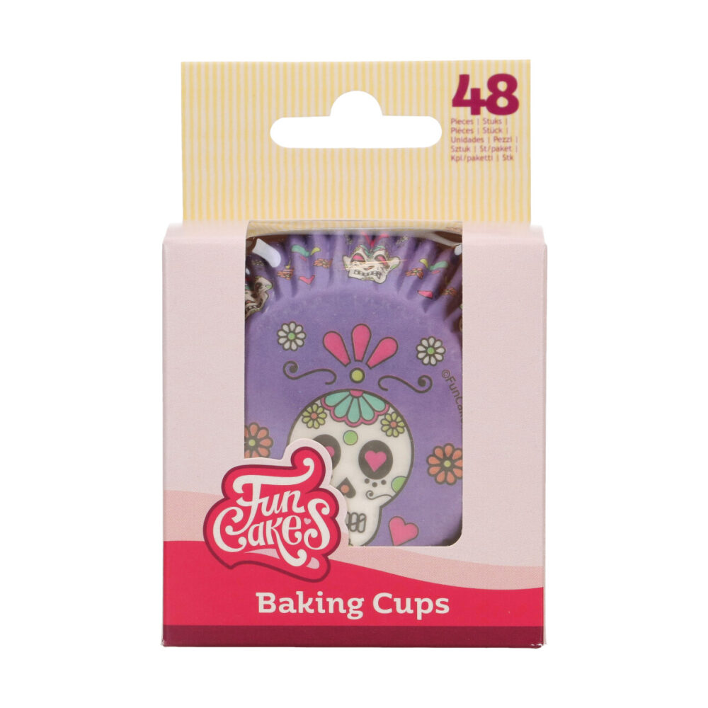 Baking Cups Day of the Death - FunCakes